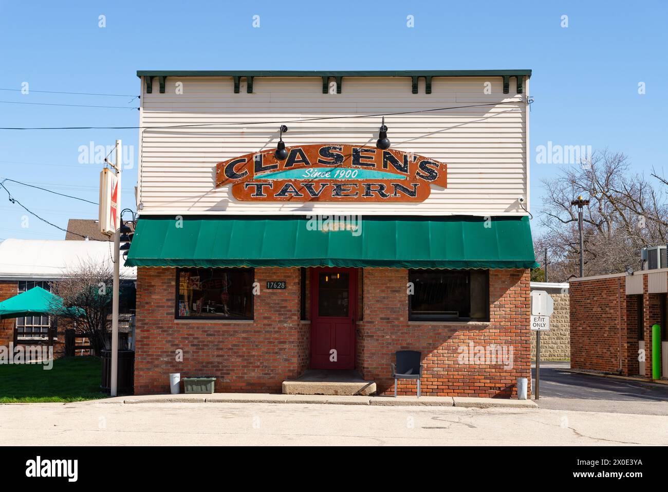 Union, Illinois - United States - April 8th, 2024: Downtown building ...