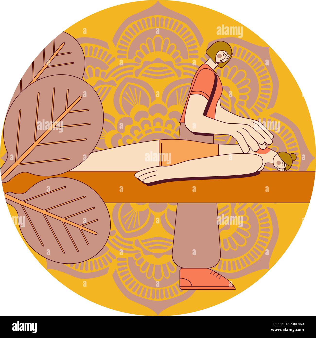 Trigger point massage therapy by professional therapist in spa ...