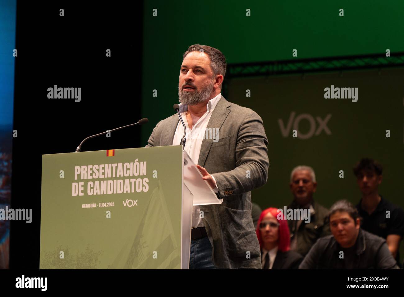 Presentation of Vox candidates for the autonomous elections in ...