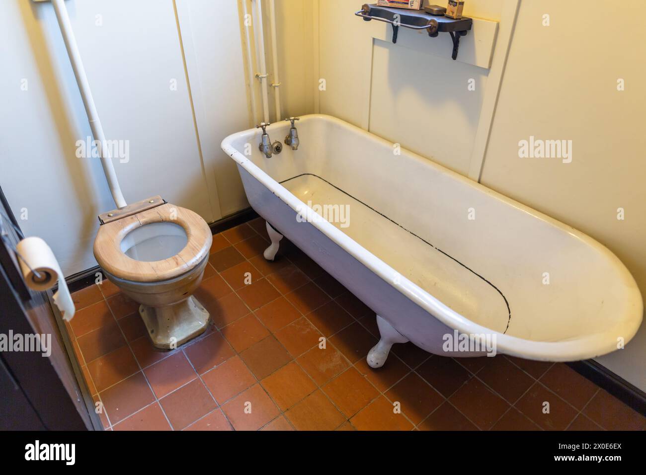 Old fashioned toilet hi-res stock photography and images - Alamy