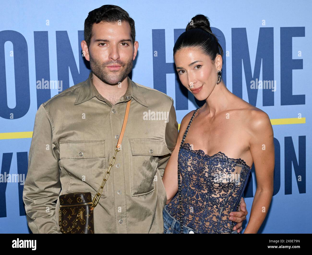 April 10, 2024, West Hollywood, California, U.S.: Gregory Dava and ...