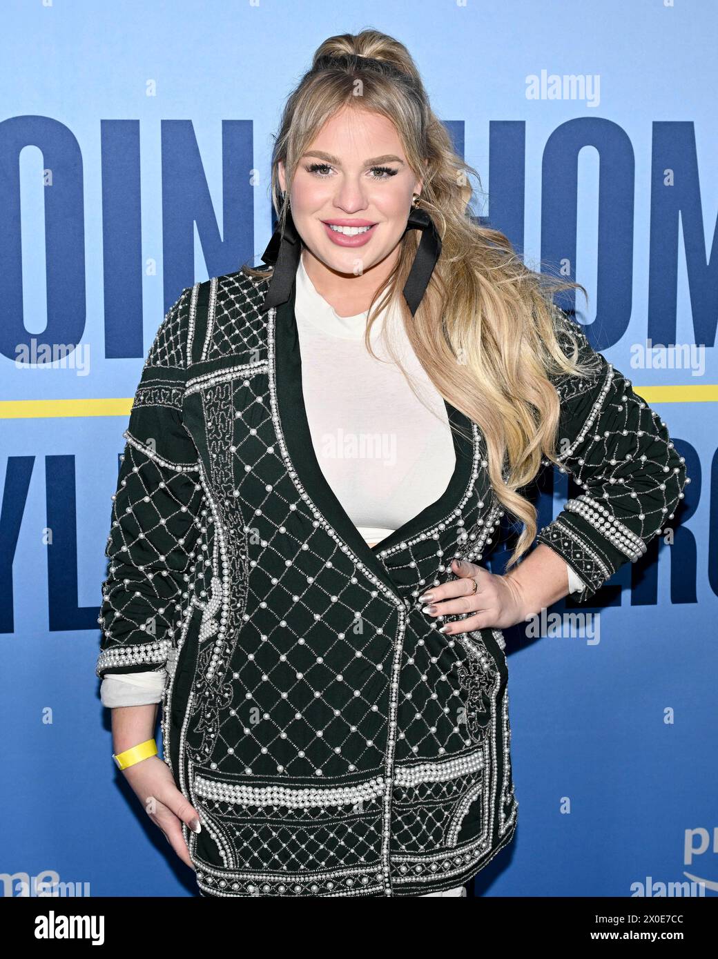 April 10, 2024, West Hollywood, California, U.S.: Chel Sgro attends ...