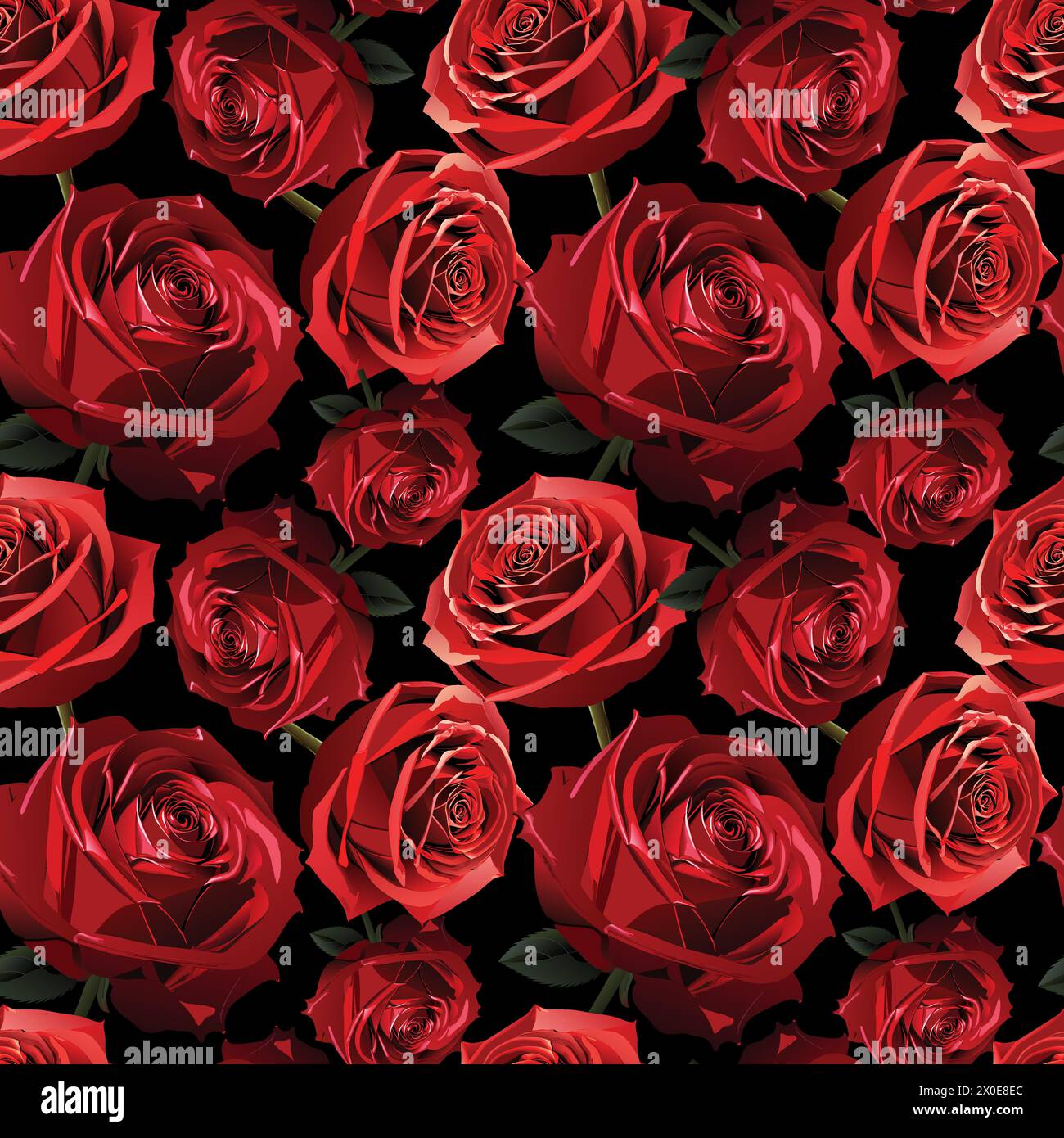 Velvet leaves Stock Vector Images - Alamy