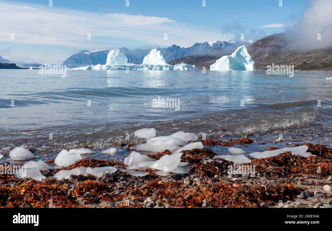 Sydkap, Scoresby Sund, East Greenland, Greenland, Arctic Stock Photo ...