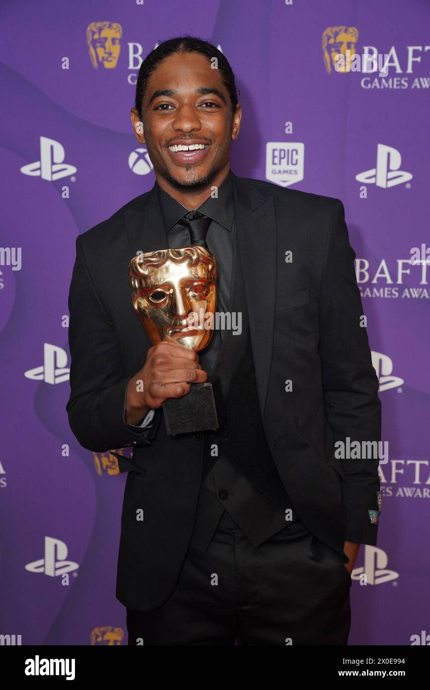 Nadji Jeter with the Best Performer in a Leading Role Award at the ...