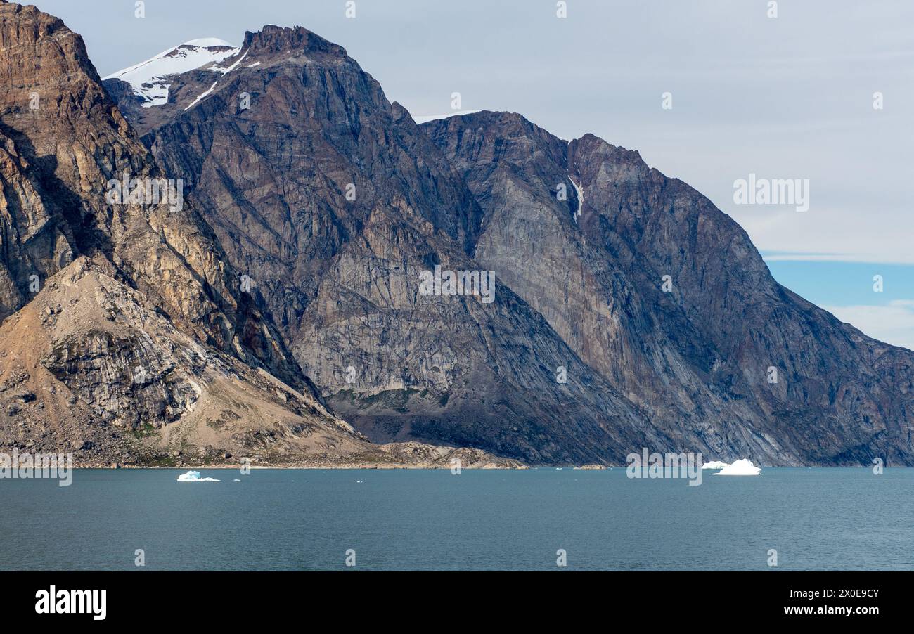Krummedal metasedimentary rocks at Storhamrene, East Greenland Stock ...