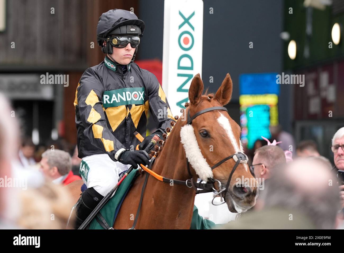 11th April 2024; Aintree Racecourse, Aintree, Merseyside, England: 2024 ...