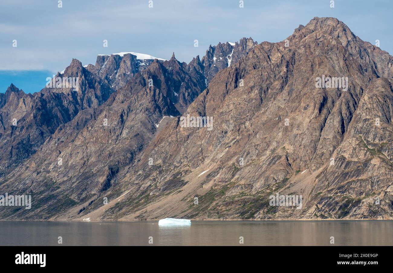 Krummedal metasedimentary rocks at Storhamrene, East Greenland Stock ...