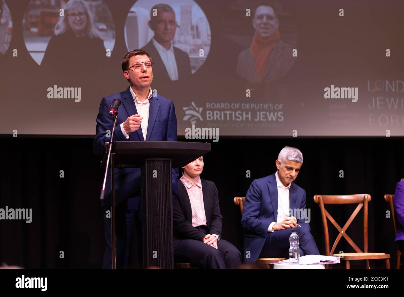 Rob Blackie, Liberal Democrat, speaking at the Jewish Community ...