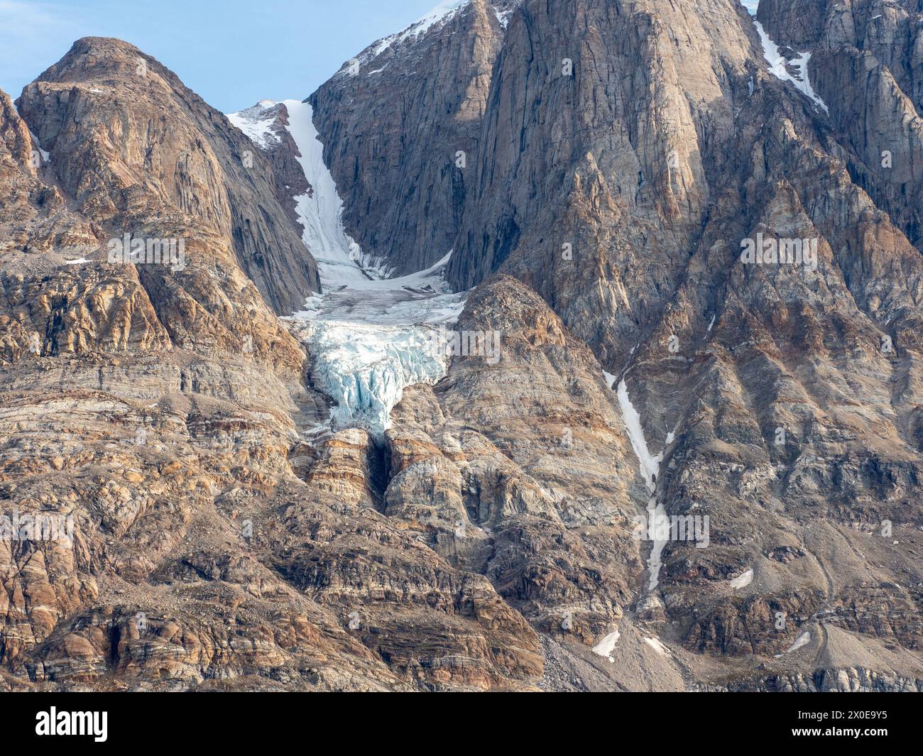 Krummedal metasedimentary rocks at Storhamrene, East Greenland Stock ...