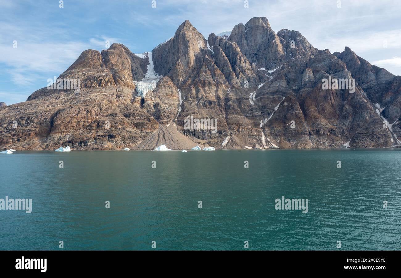 Krummedal metasedimentary rocks at Storhamrene, East Greenland Stock ...