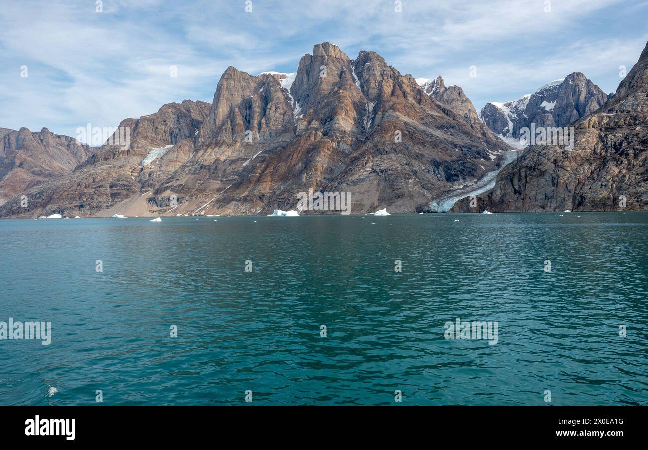 Krummedal metasedimentary rocks at Storhamrene, East Greenland Stock ...