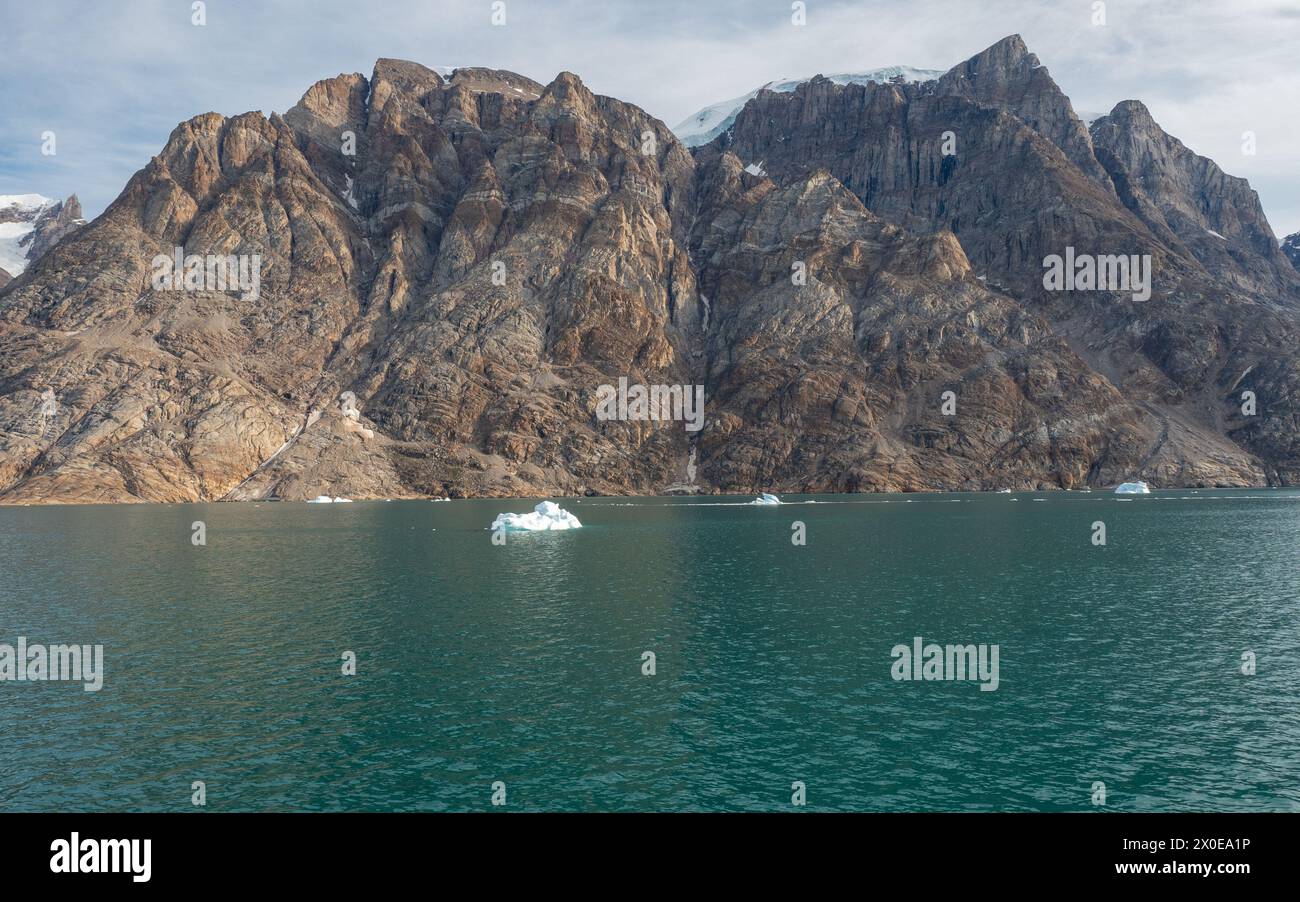 Krummedal metasedimentary rocks at Storhamrene, East Greenland Stock ...
