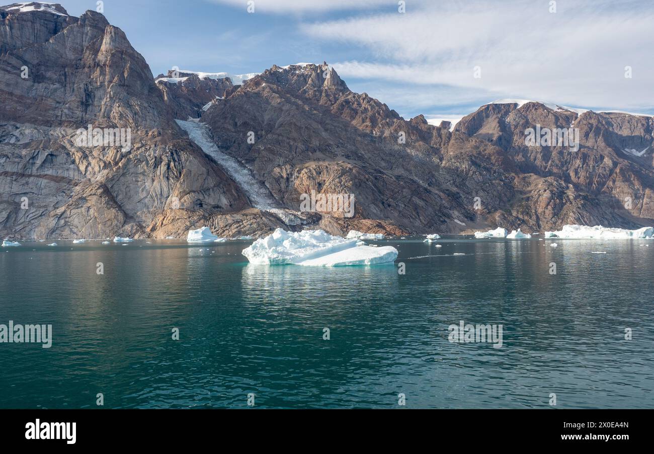 Krummedal metasedimentary rocks at Storhamrene, East Greenland Stock ...