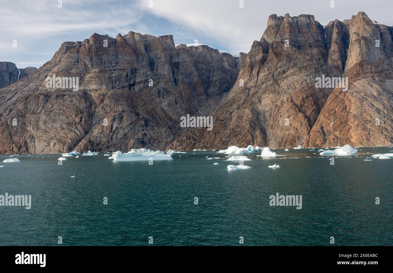 Krummedal metasedimentary rocks at Storhamrene, East Greenland Stock ...