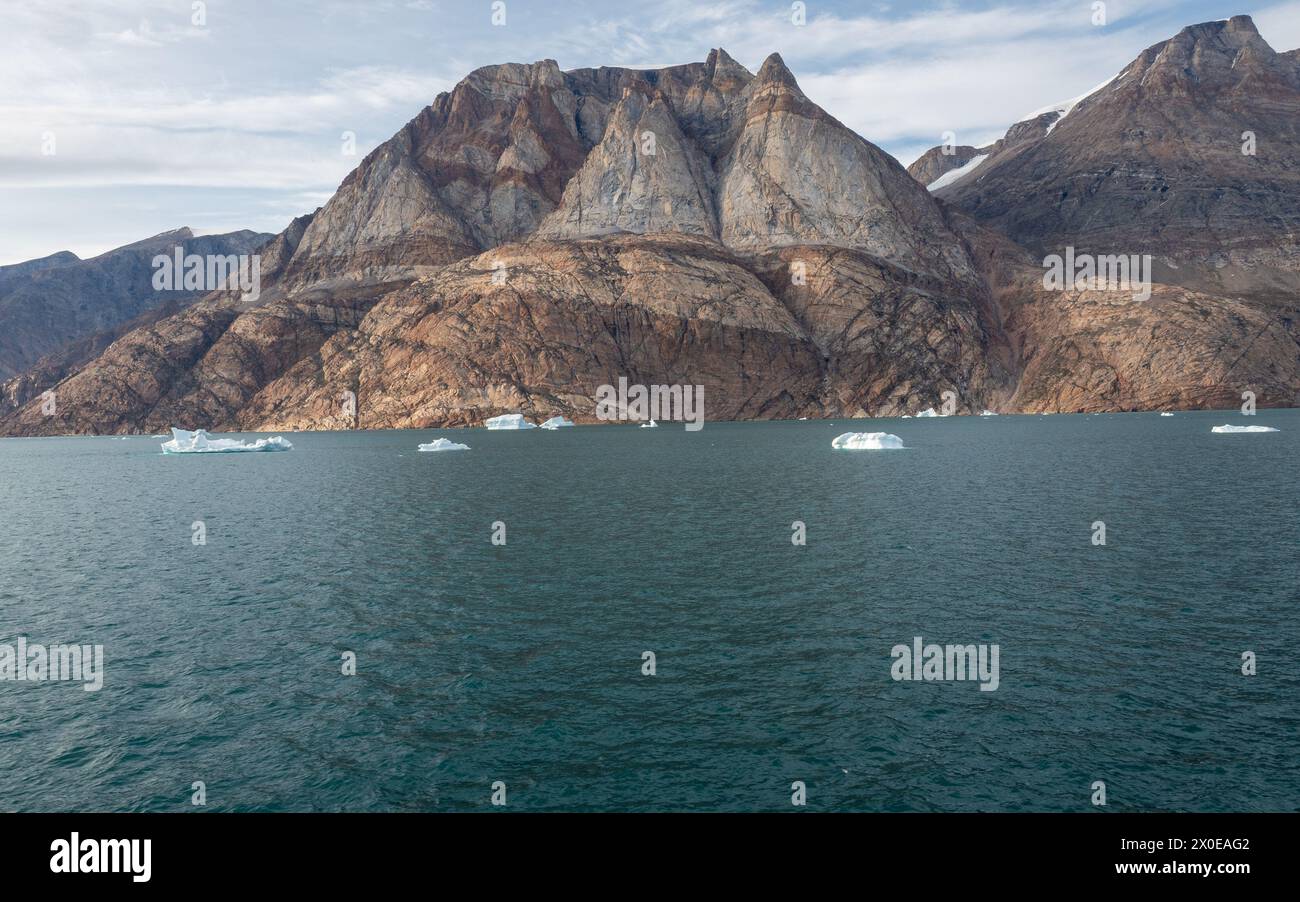 Krummedal metasedimentary rocks at Storhamrene, East Greenland Stock ...