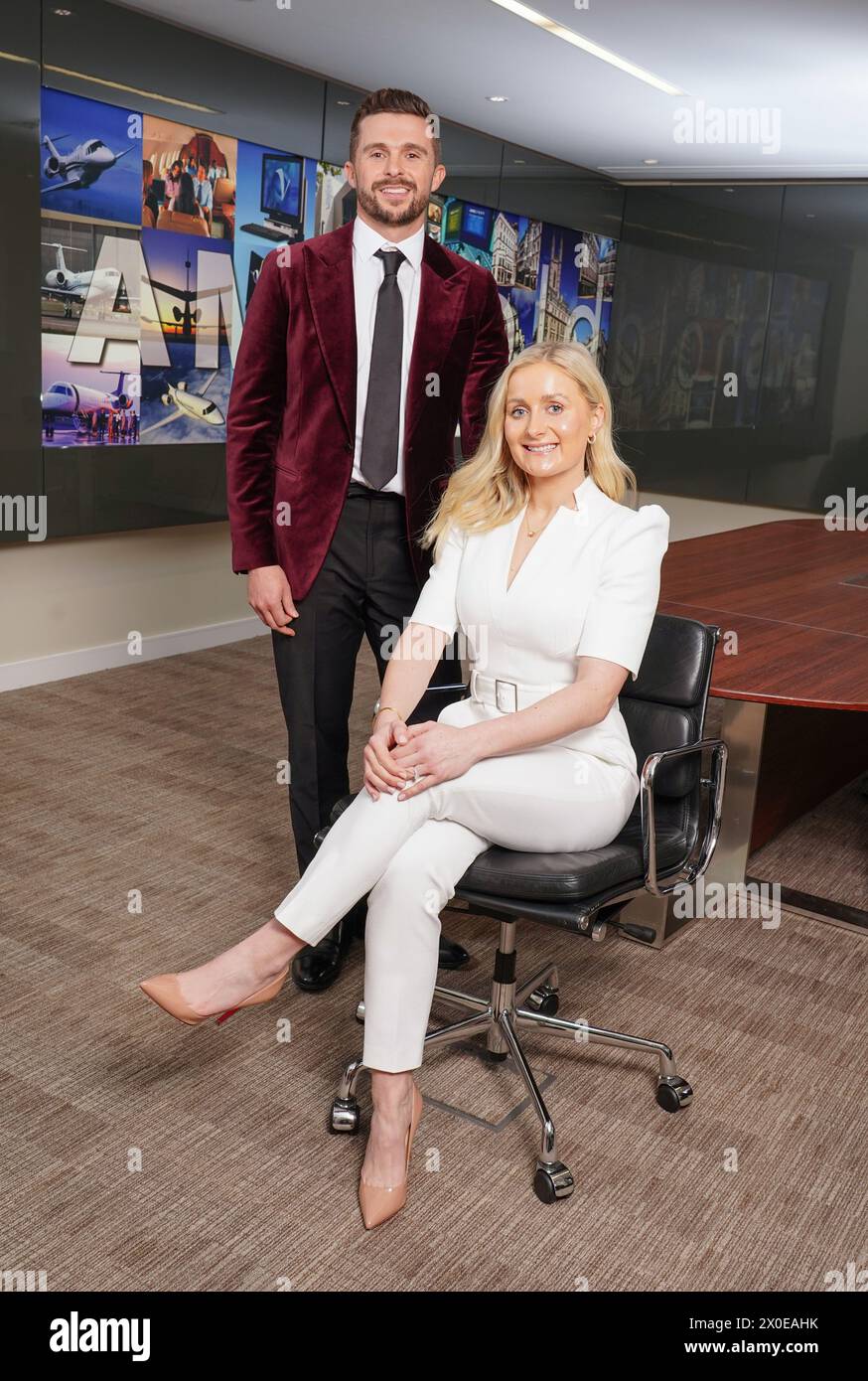 Rachel Woolford and Phil Turner, the two finalists of the latest series ...