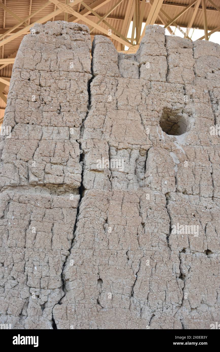 Coolidge, AZ., U.S.A., 3/16/2024. Casa Grande Ruins National Monument ...