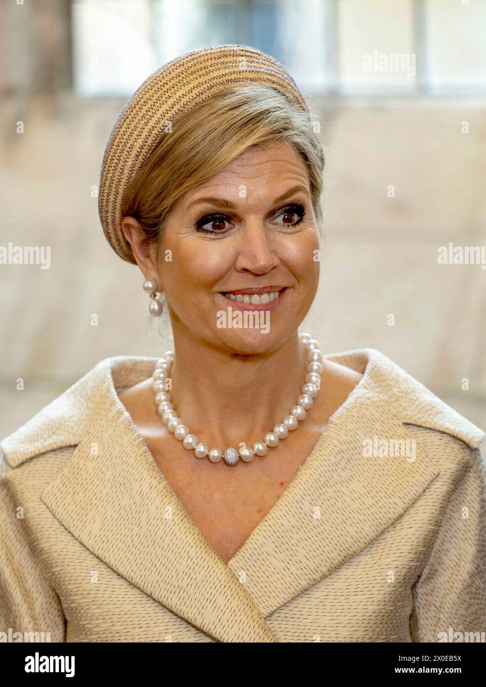 MIDDELBURG, 11-04-2024 King Willem Alexander, Queen Maxima and Princess Beatrix attend t attend ...