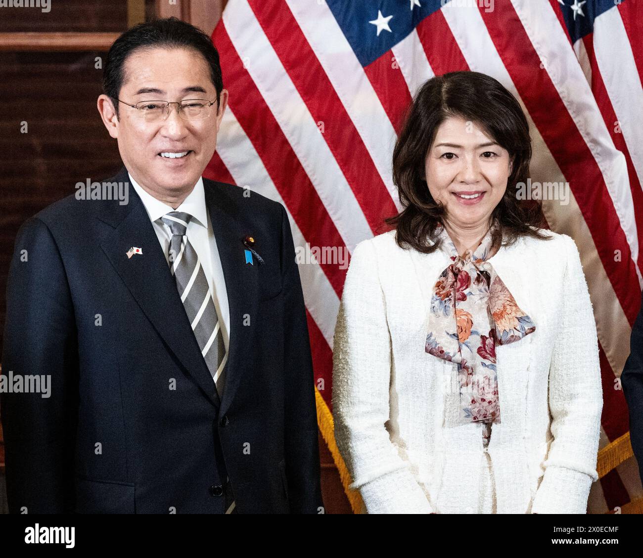 Washington, United States. 11th Apr, 2024. Japanese Prime Minister ...