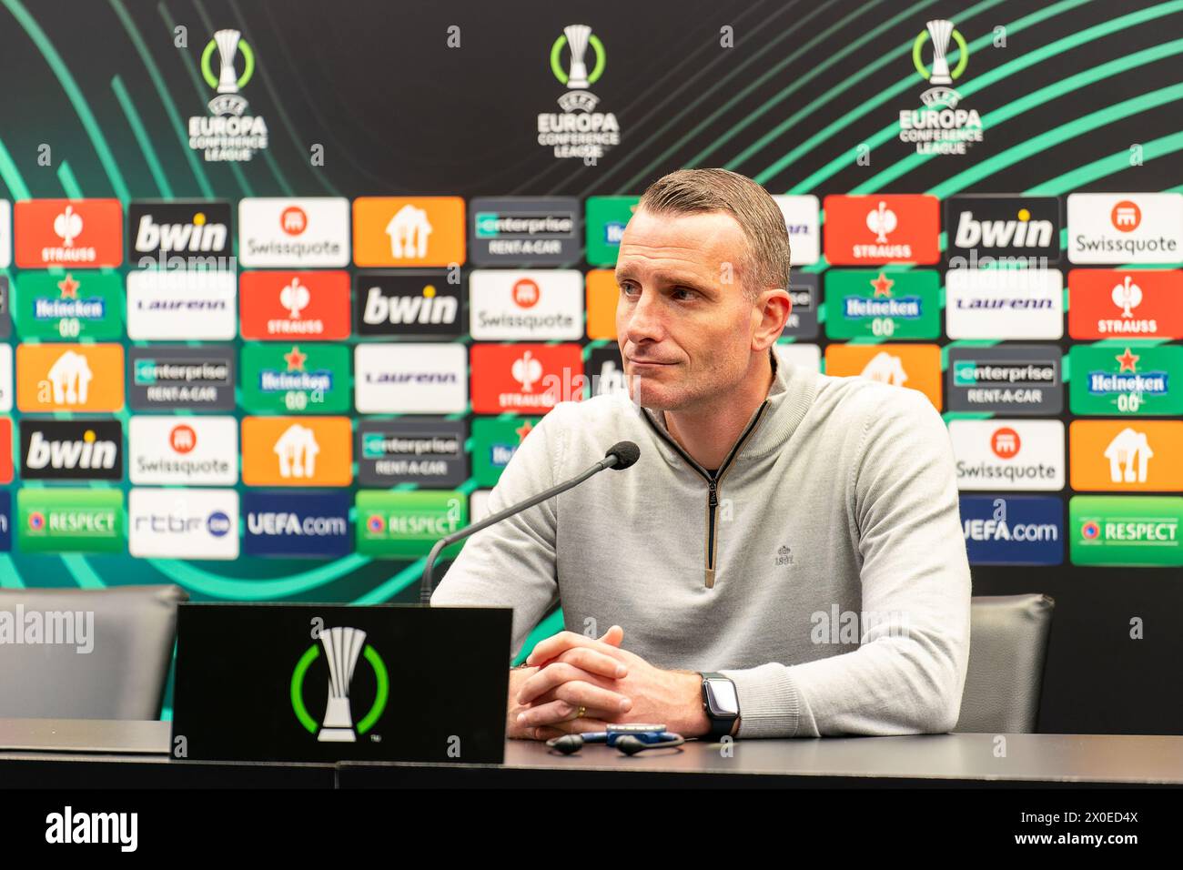 Brugge, Belgium. 11th Apr, 2024. BRUGGE, BELGIUM - APRIL 11: Coach ...