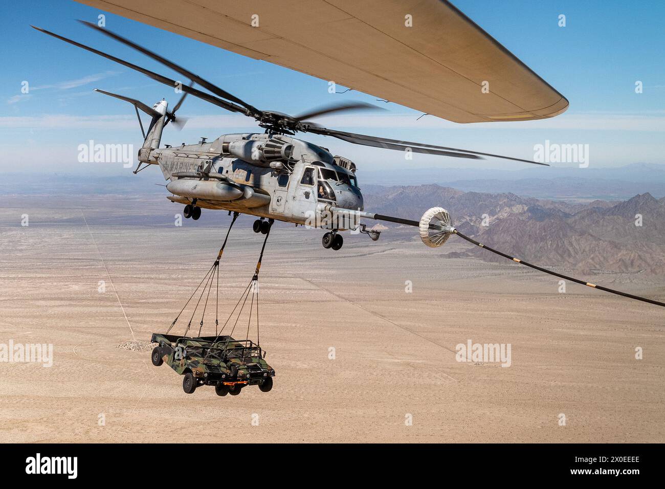 Yuma, Arizona, USA. 28th Mar, 2024. A U.S. Marine Corps CH-53E Super ...