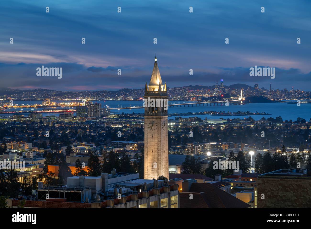 Sunrise over Berkeley Stock Photo - Alamy