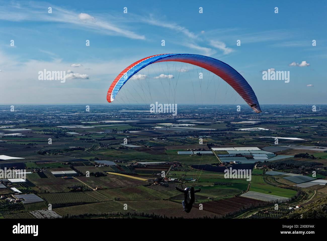 People enjoy the extreme sport of paragliding.Outdoor living in the ...