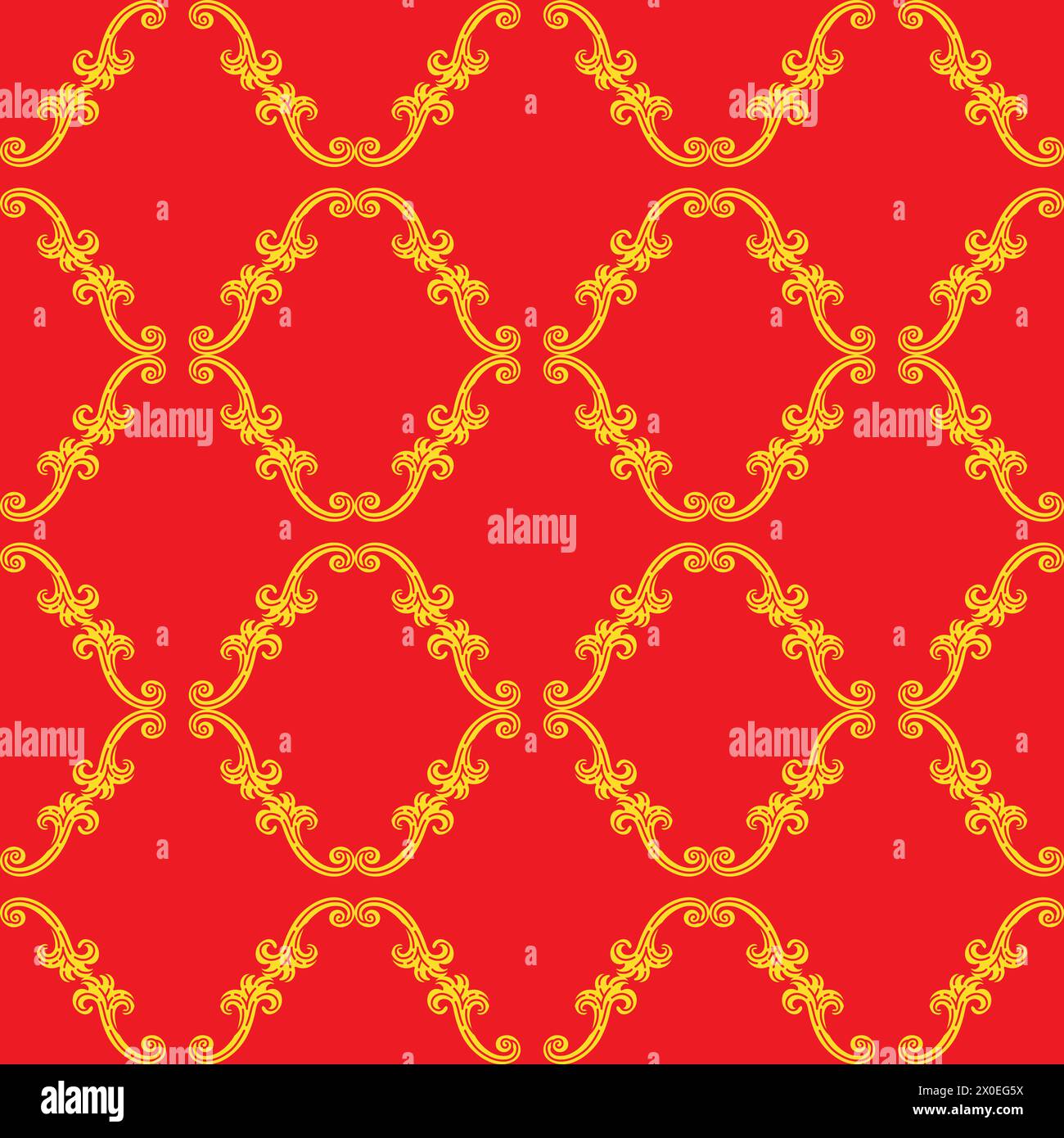 Decorative seamless pattern ornamental modular border vector background ...