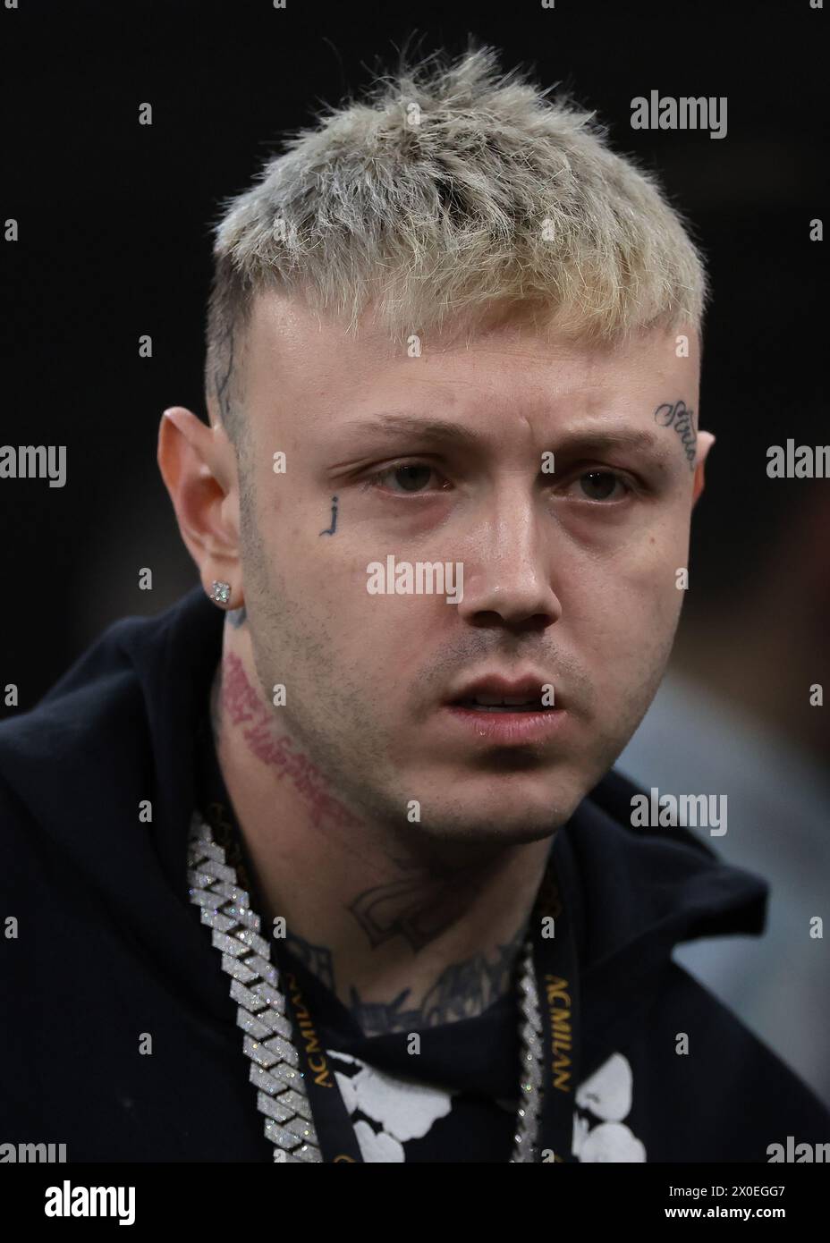 Lazza rapper hi-res stock photography and images - Alamy