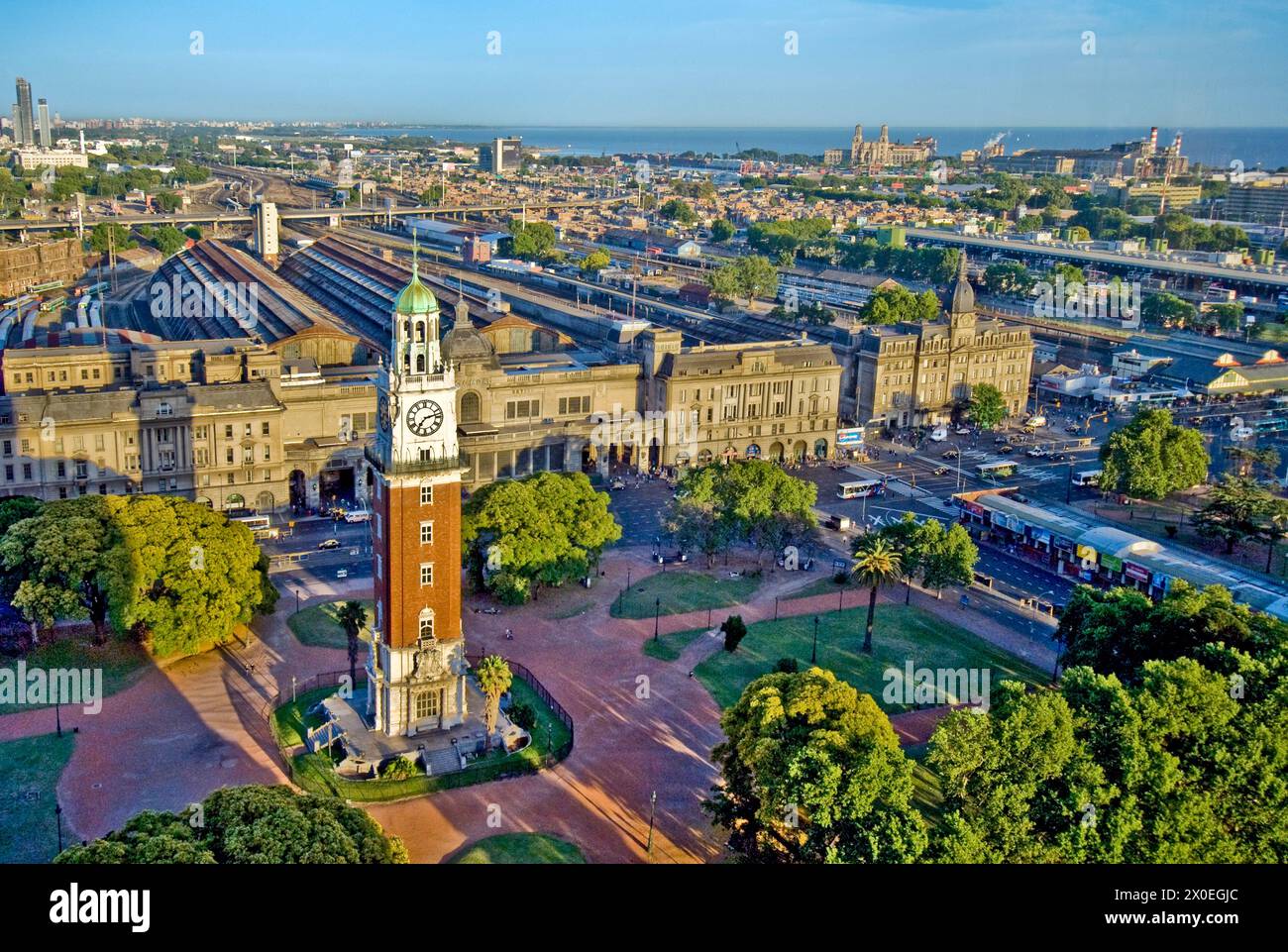 Tower of the English (Torre de los Ingleses) renamed Torre Monument, a ...