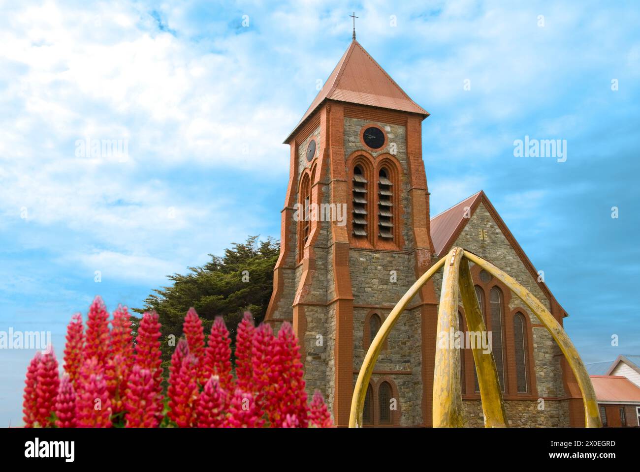 Christ Church Cathedral built 1892 is most southerly Anglican cathedral ...