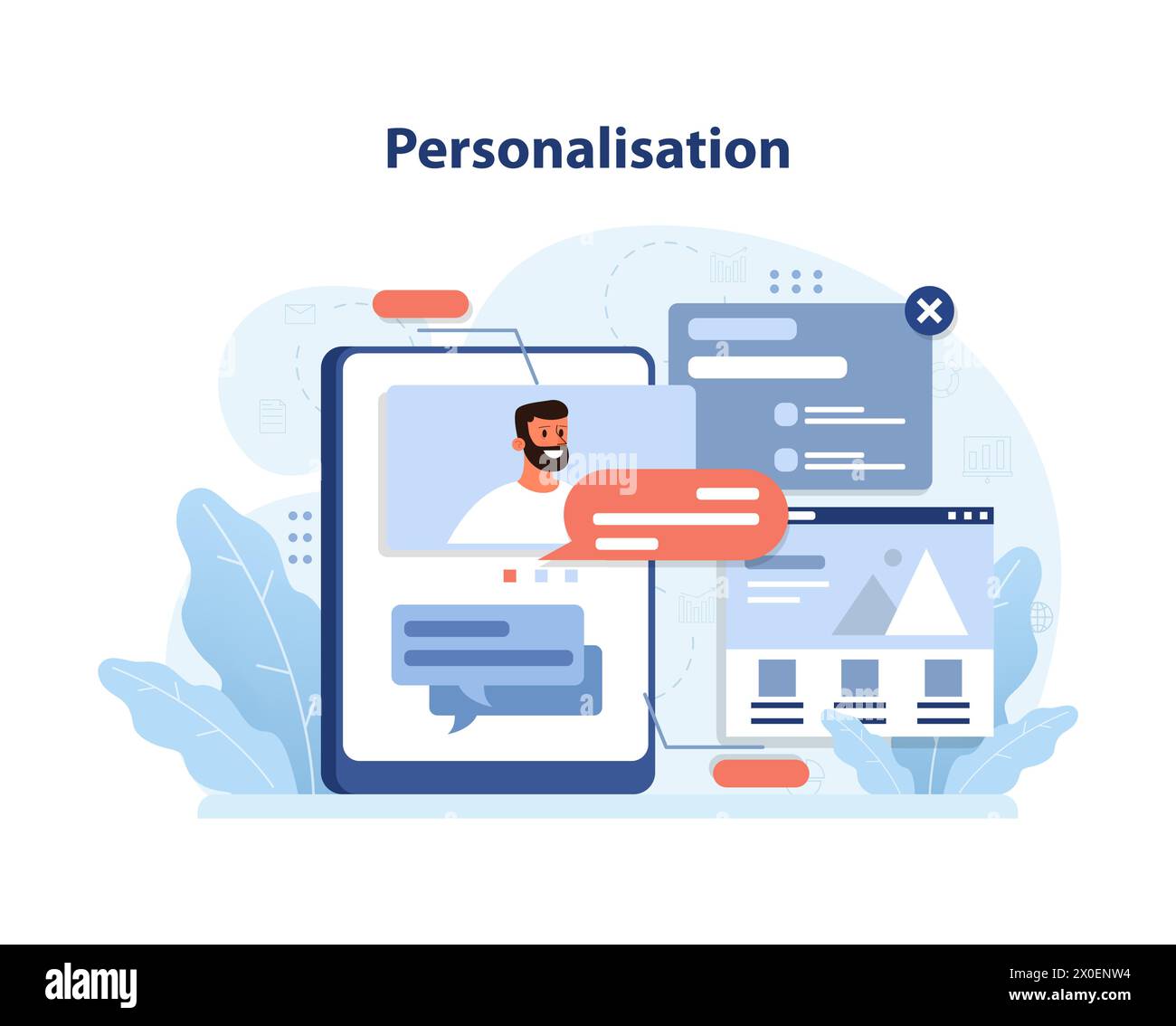 Personalisation Stock Vector Images - Alamy