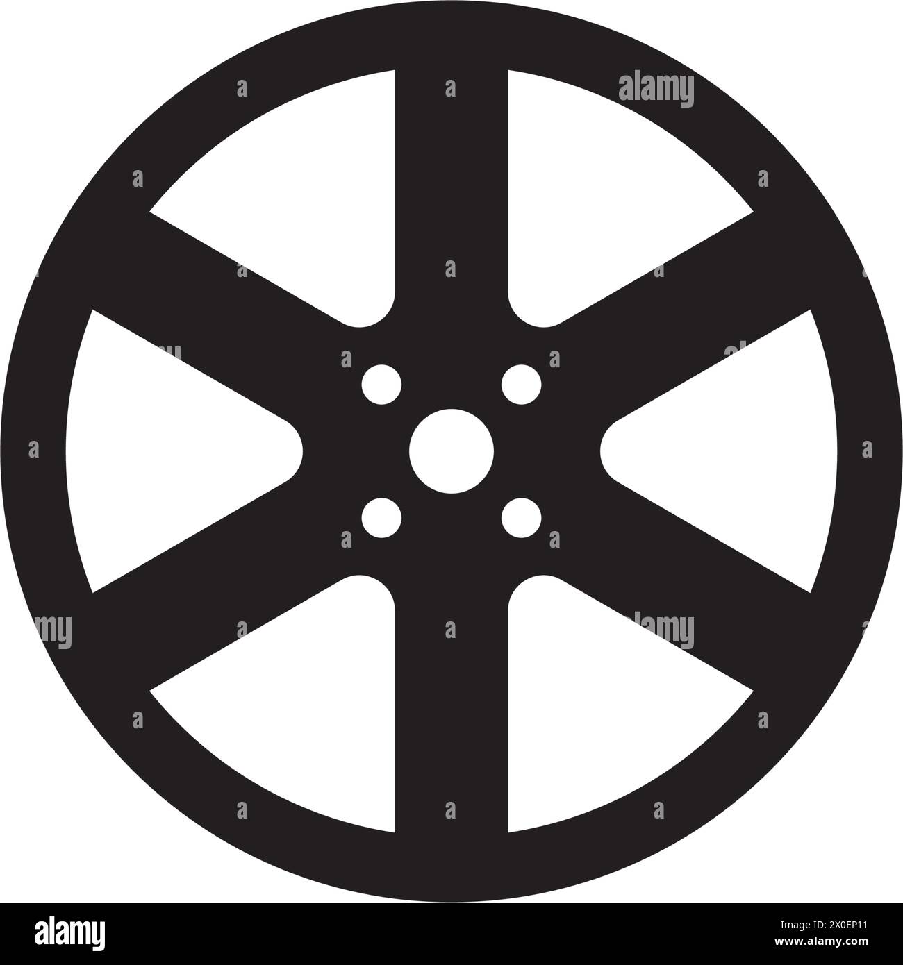 car rim icon vector illustration logo design Stock Vector Image & Art ...