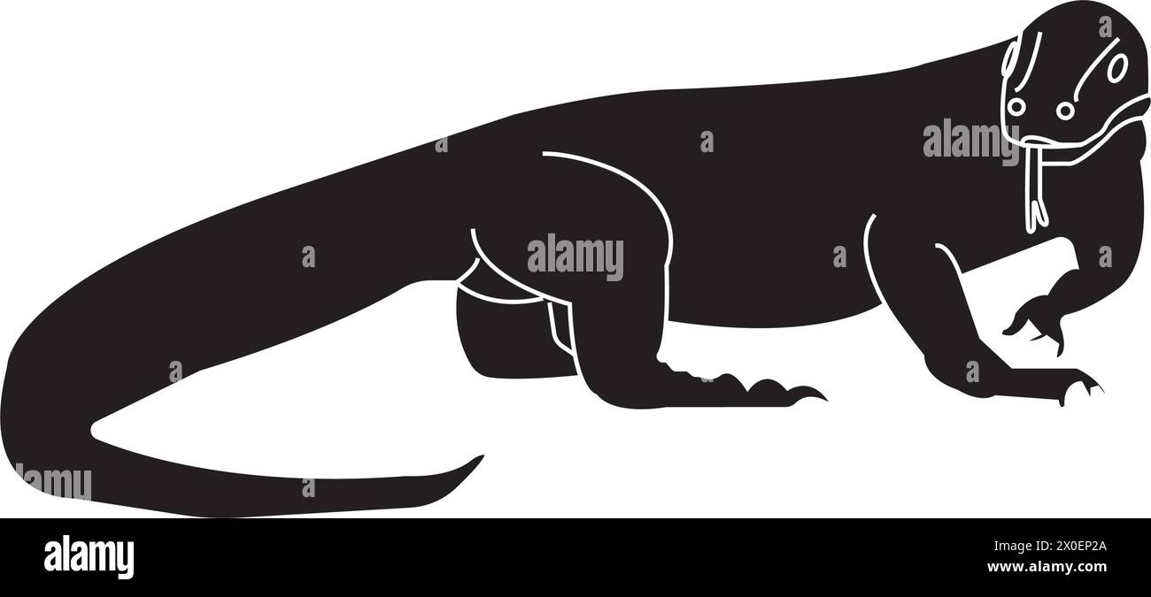 Komodo icon vector illustration symbol design Stock Vector Image & Art ...