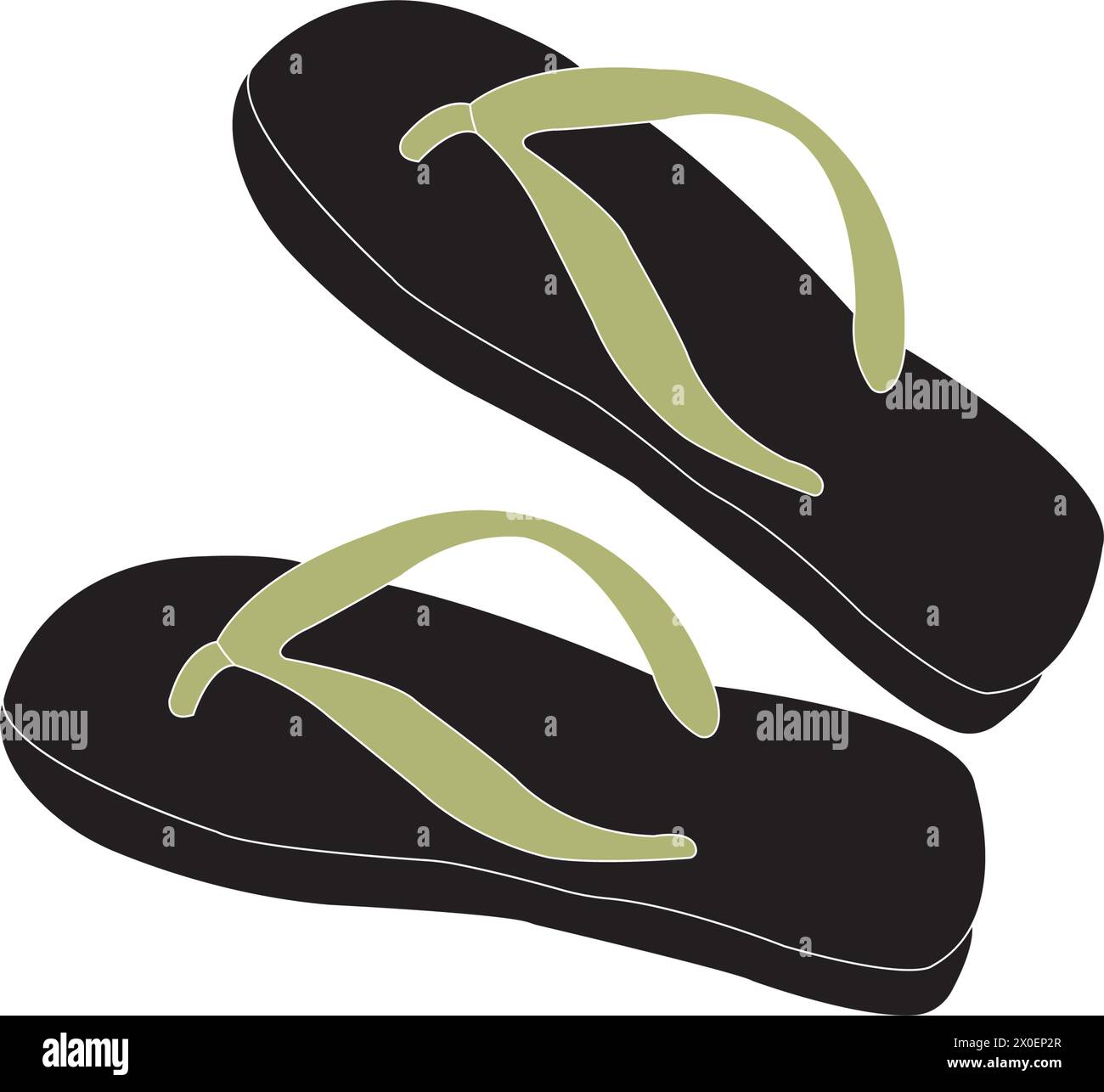 sandals icon vector illustration symbol design Stock Vector Image & Art ...