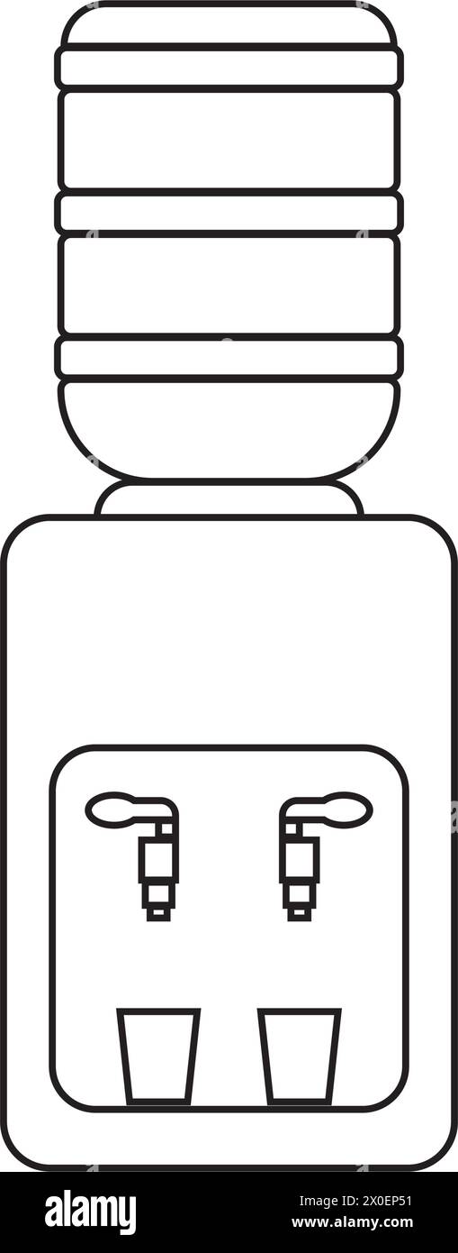 dispenser icon vector illustration symbol desigm Stock Vector Image ...