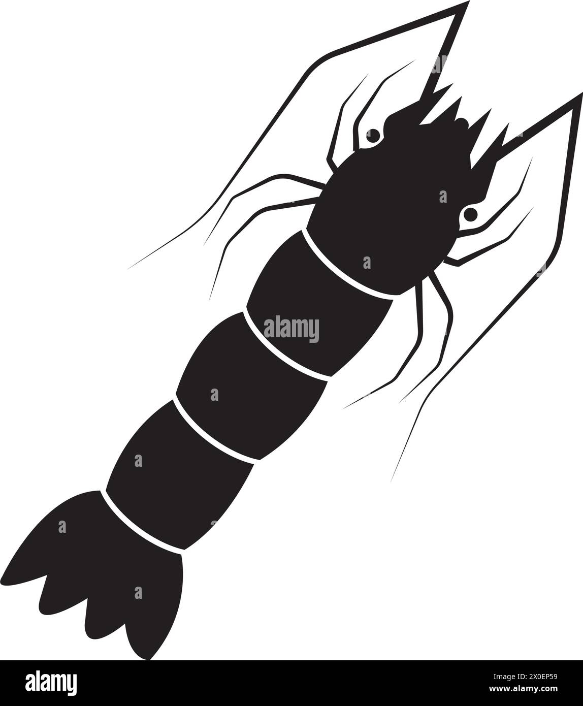 shrimp icon vector illustration symbol design Stock Vector Image & Art ...
