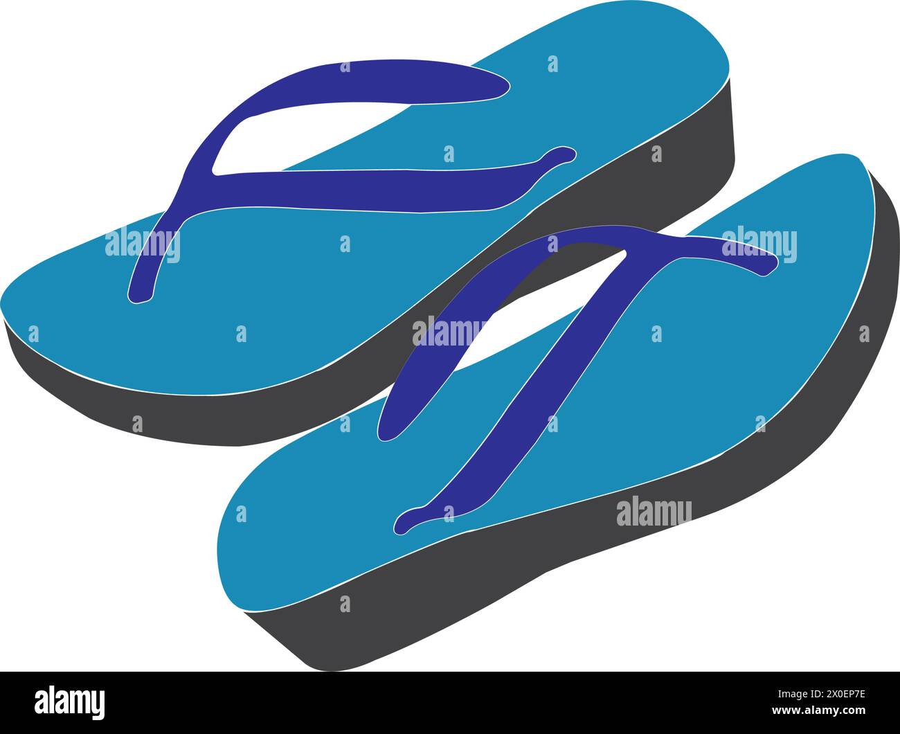 sandals icon vector illustration symbol design Stock Vector Image & Art ...