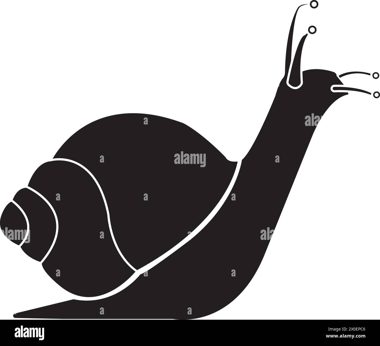 snail icon vector illustration symbol design Stock Vector Image & Art ...