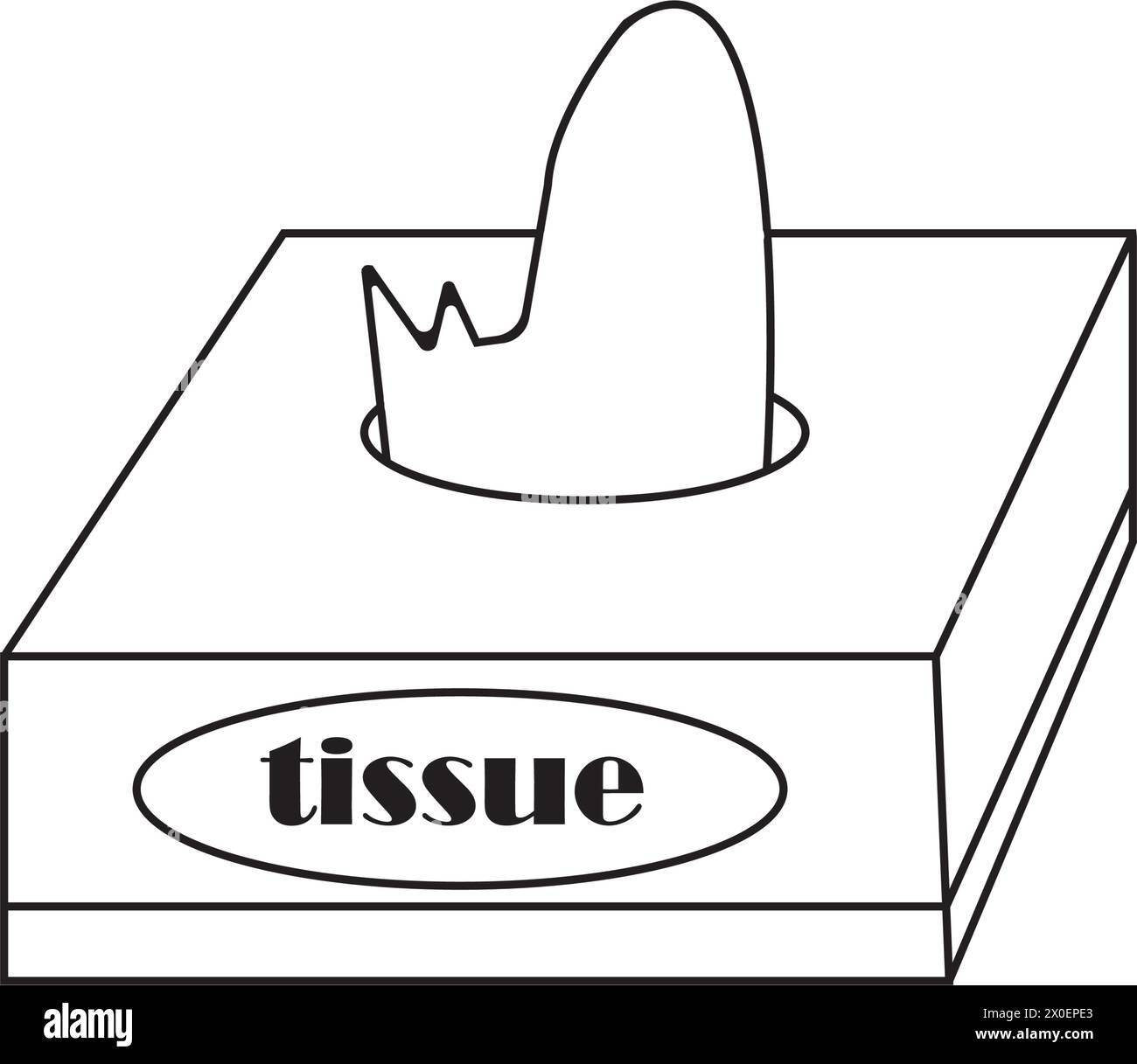 tissue box icon vector illustration symbol design Stock Vector Image ...