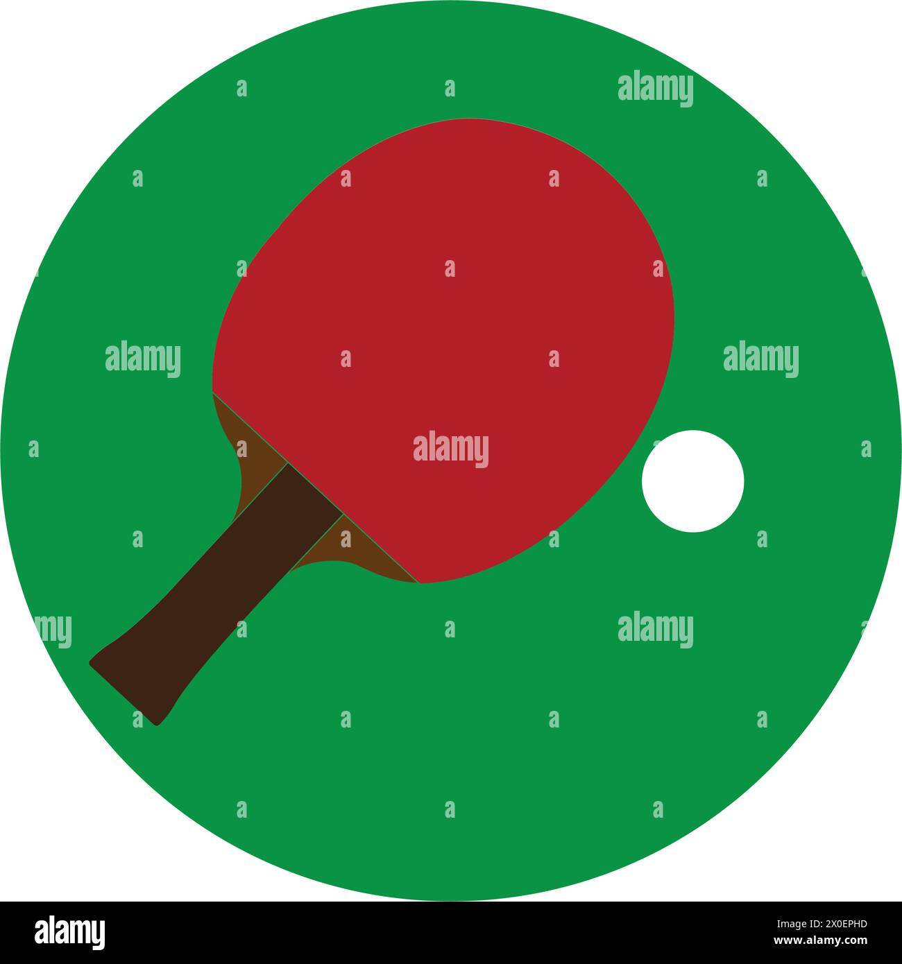 Individual table tennis Stock Vector Images - Alamy