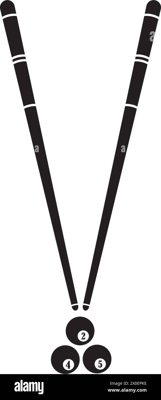 Pool table logo Black and White Stock Photos & Images - Alamy