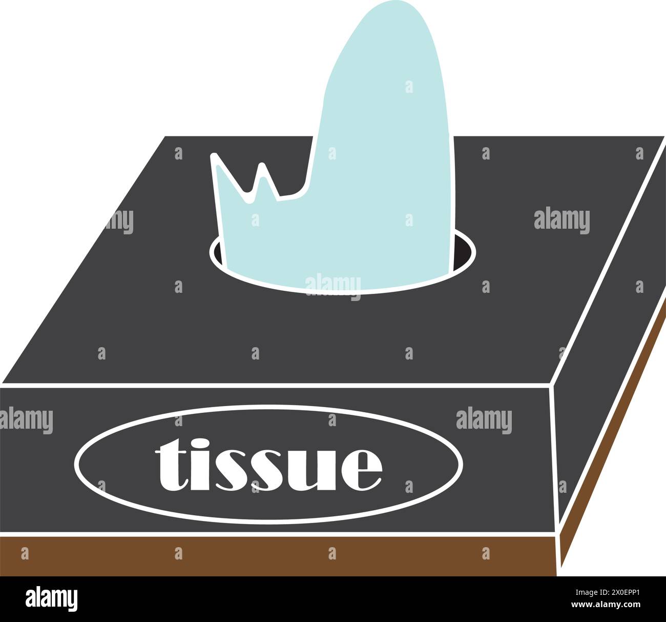 tissue box icon vector illustration symbol design Stock Vector Image ...
