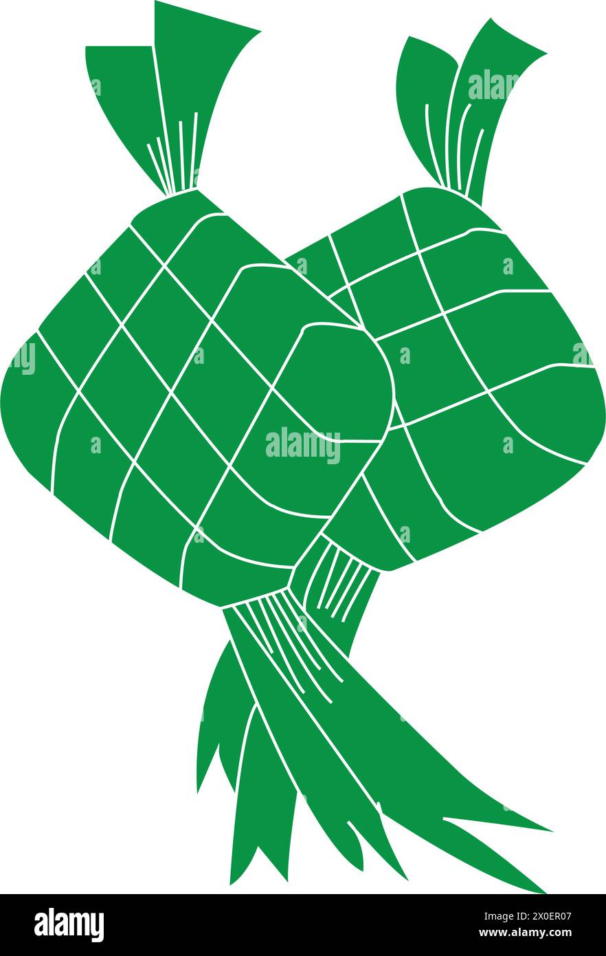 Ketupat vector illustration for ramadan and eid mubarak. Ketupat icon ...