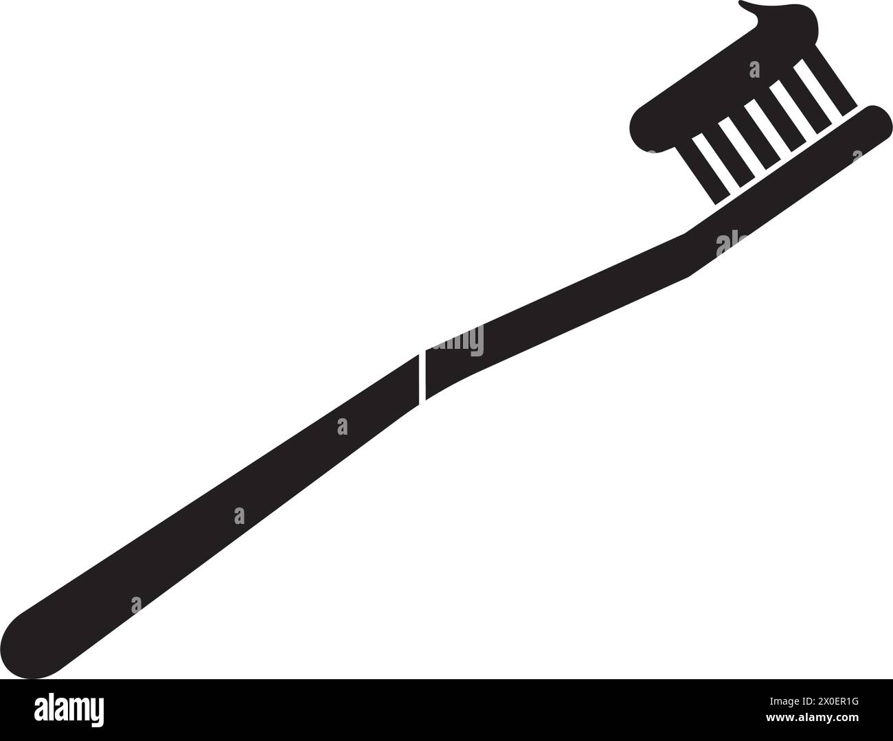 Toothbrush vector graphic hi-res stock photography and images - Alamy