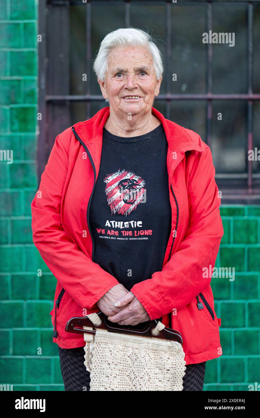 Bilbao. Spain. 20240412, Athletic Club players and supporters celebrate ...