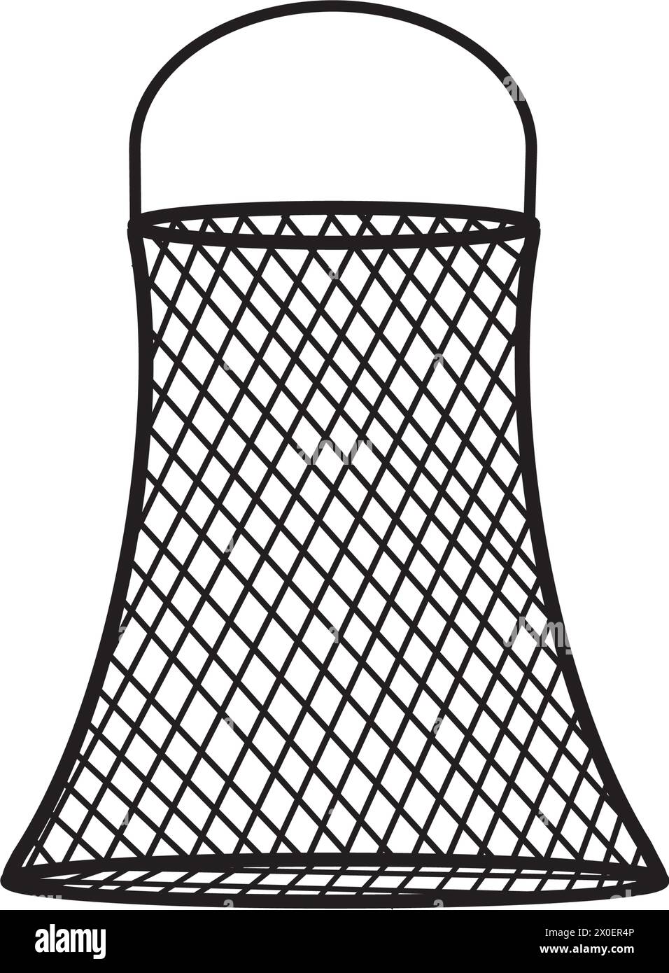 fishing net icon vector illustration template design Stock Vector Image ...