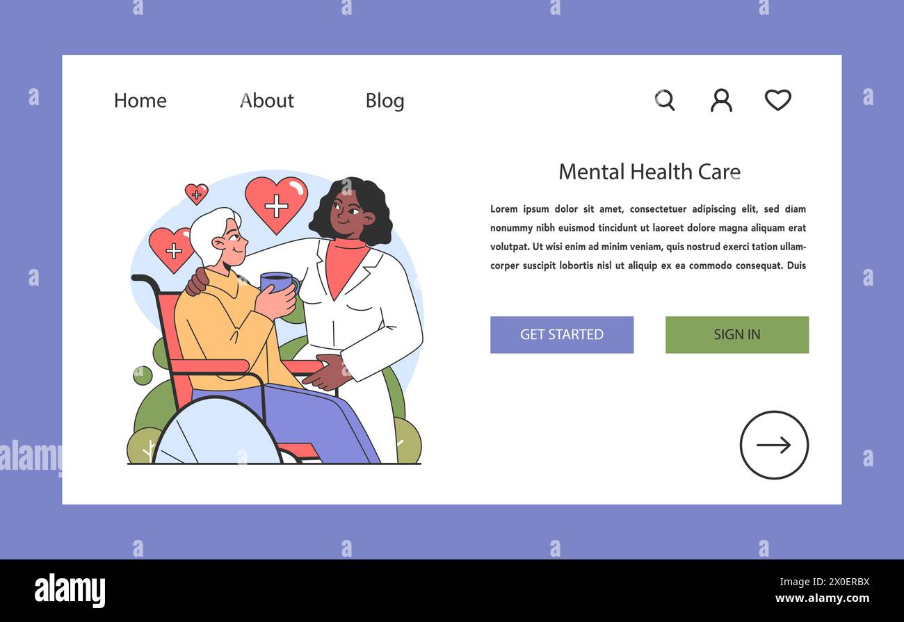 Mental Health Care concept. Warm, empathetic interaction between ...