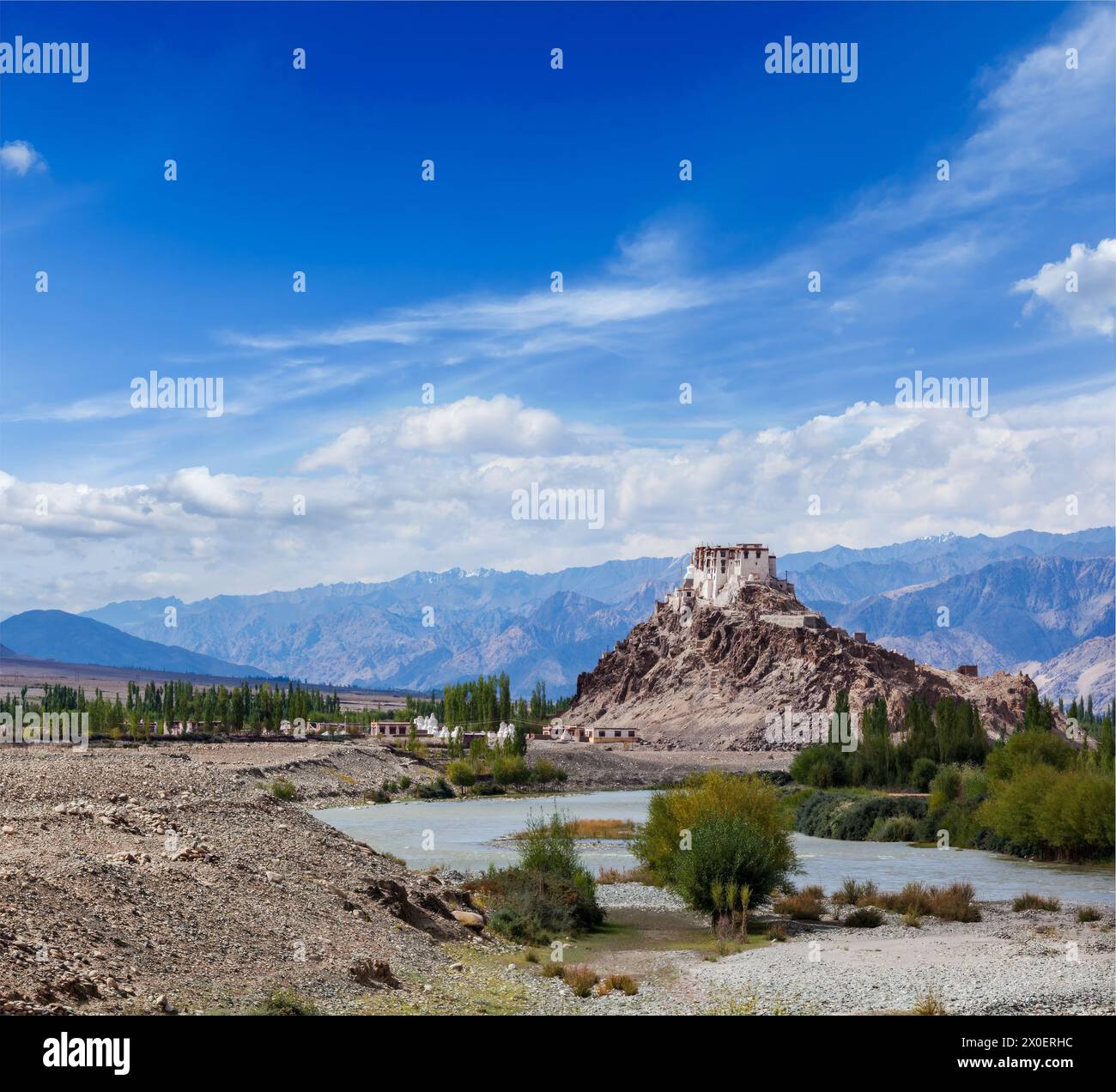 Stakna monastery, Ladakh, India Stock Photo - Alamy